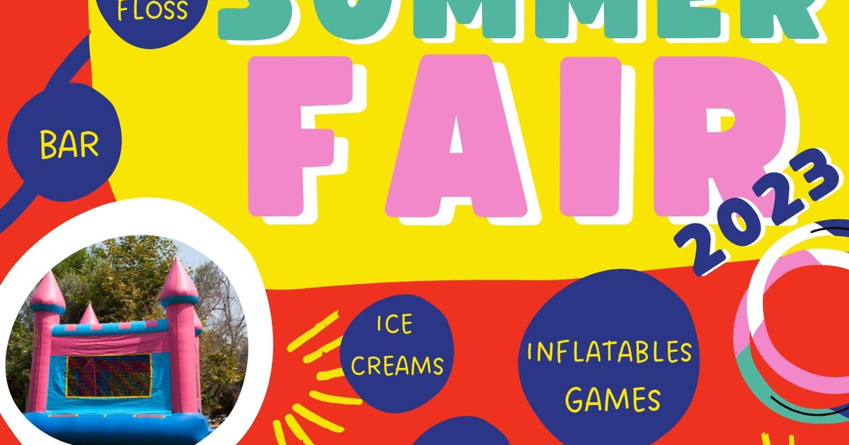 Celebration Summer Fair Friday 23rd June 2023 3pm-6.30pm | Wallace ...