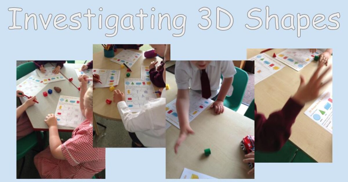 Investigating 3D shapes - EYFS Maths | Warton St Paul's C of E Primary ...