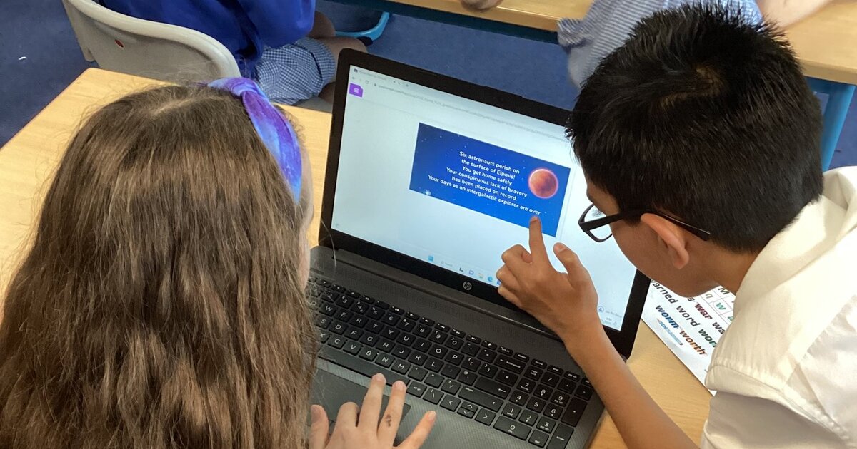 Evaluating simulations | Waterside Primary School