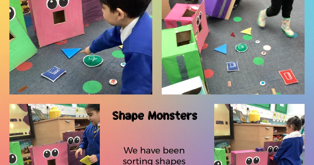 Shape Monsters | Waterside Primary School