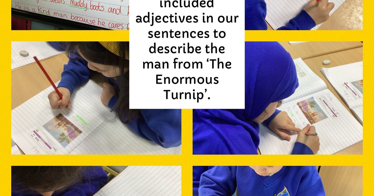 Descriptive sentences | Waterside Primary School