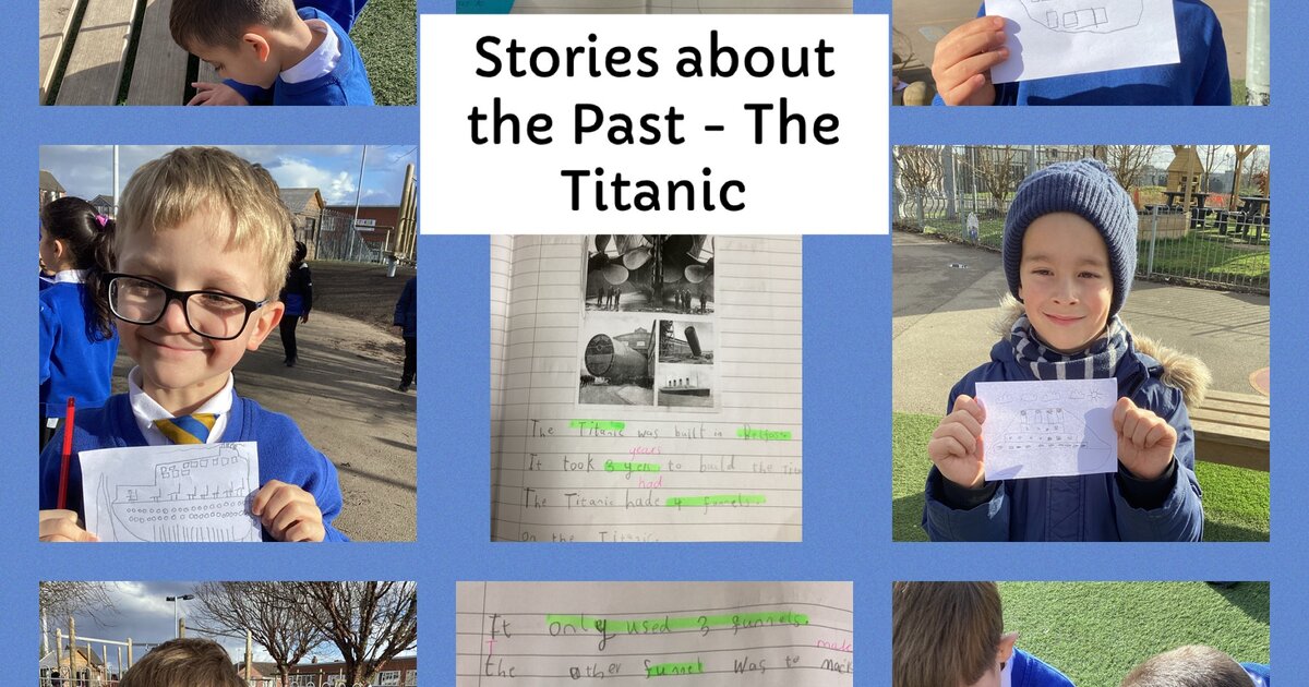 The construction of the Titanic | Waterside Primary School