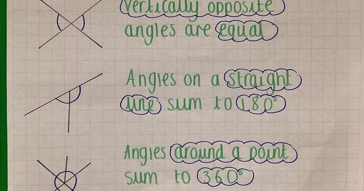 Angle rules! | Waterside Primary School