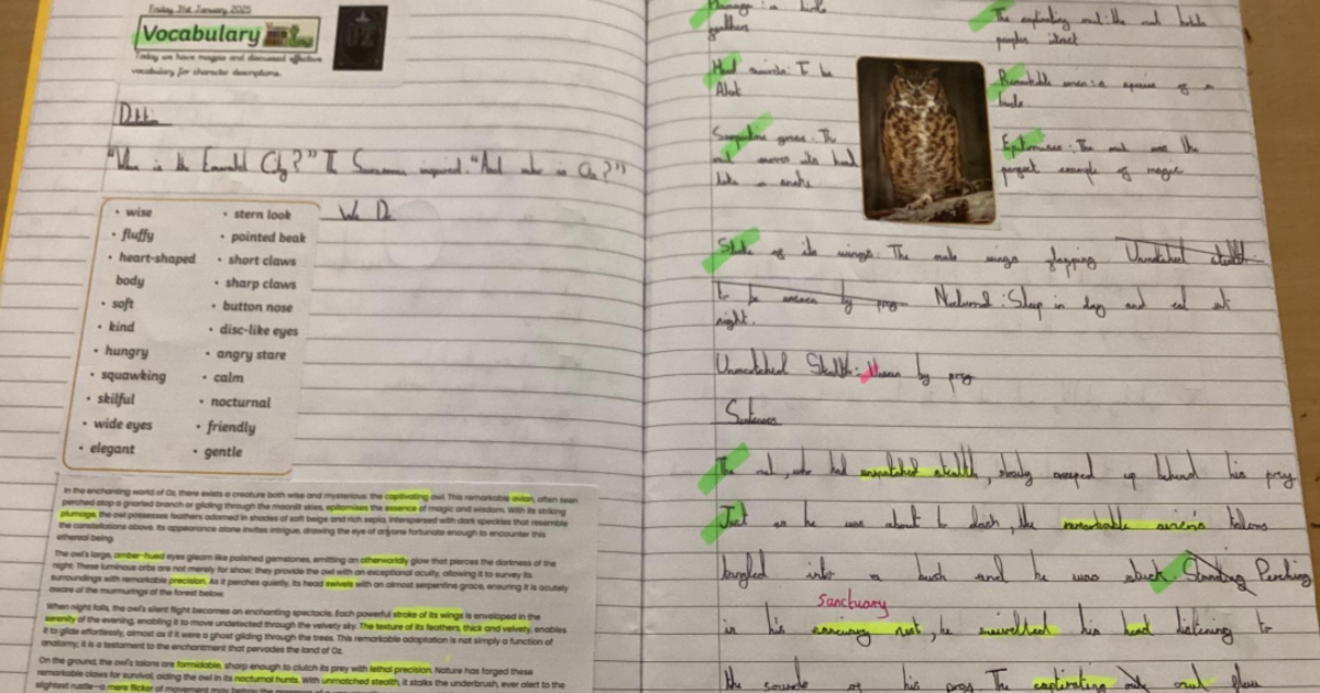 High Level Vocabulary! | Waterside Primary School