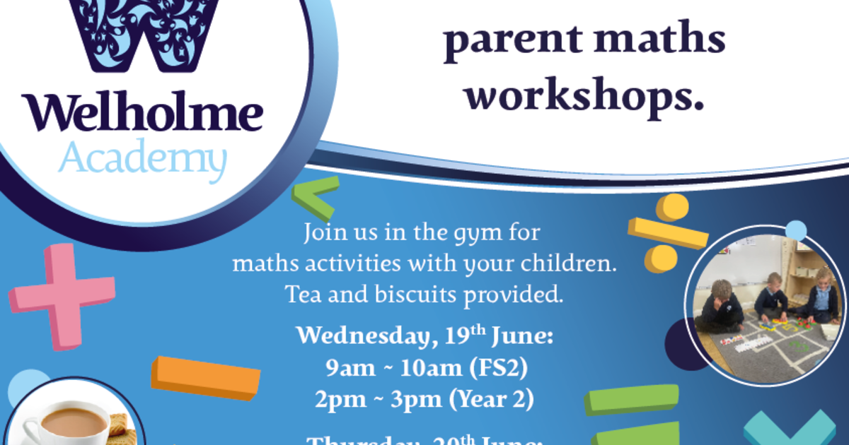 Y2 Maths Worksjop for Parents | Welholme Academy