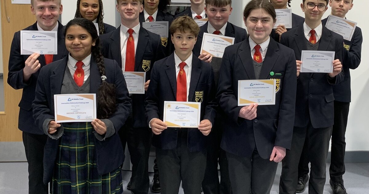 Intermediate Maths Challenge 2024 | Whitelands Academy
