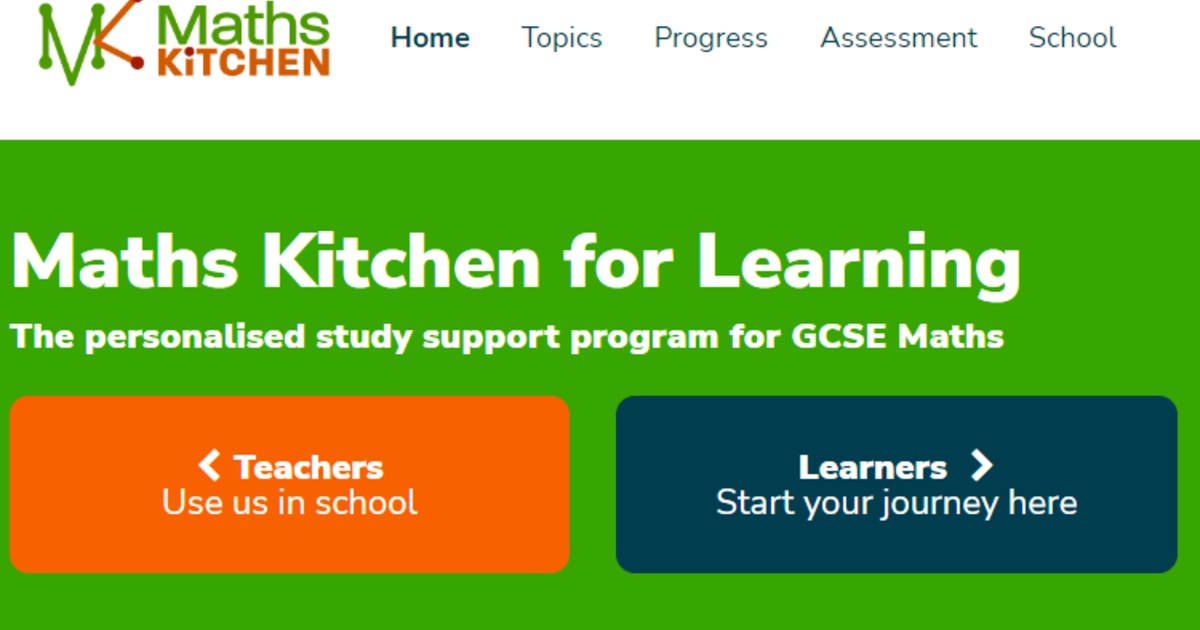 KS4 Maths Kitchen Combining Maths with ICT | Willow Bank School
