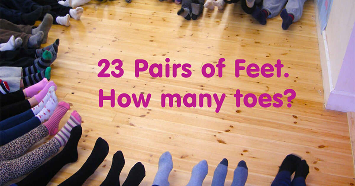 How many toes? | Yarm Primary School